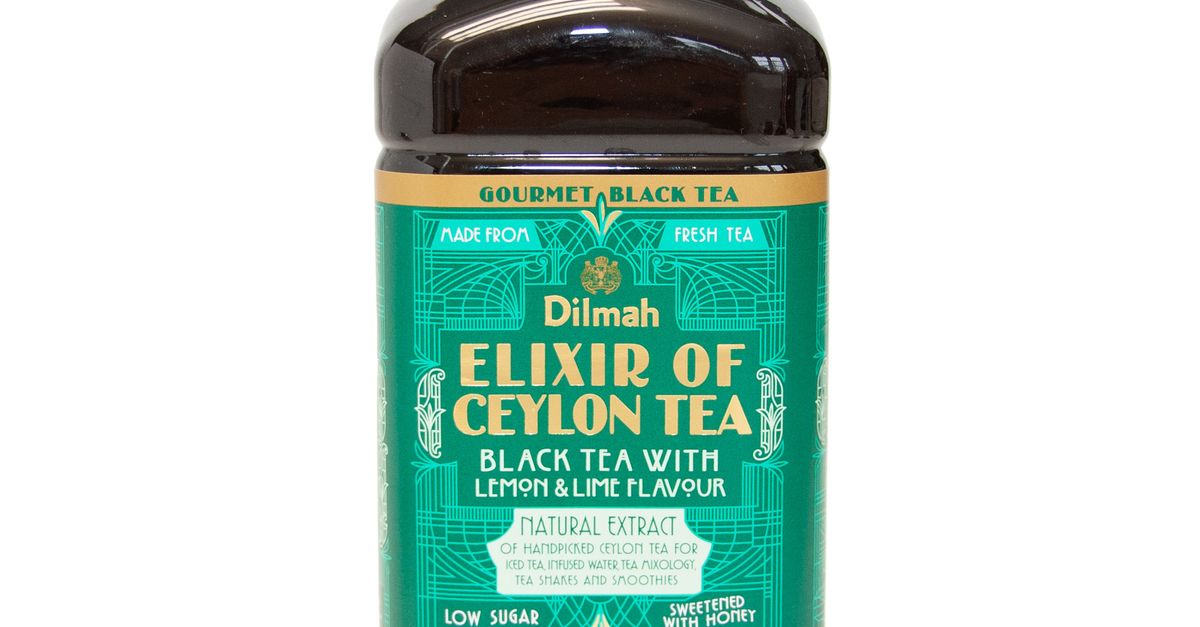 Elixir Black Tea Lemon Lime | Natural Iced Tea | Dilmah Tea